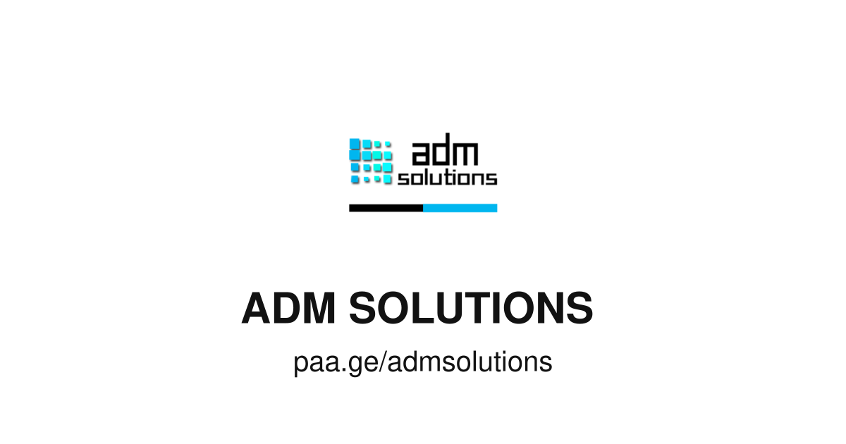 ADM SOLUTIONS